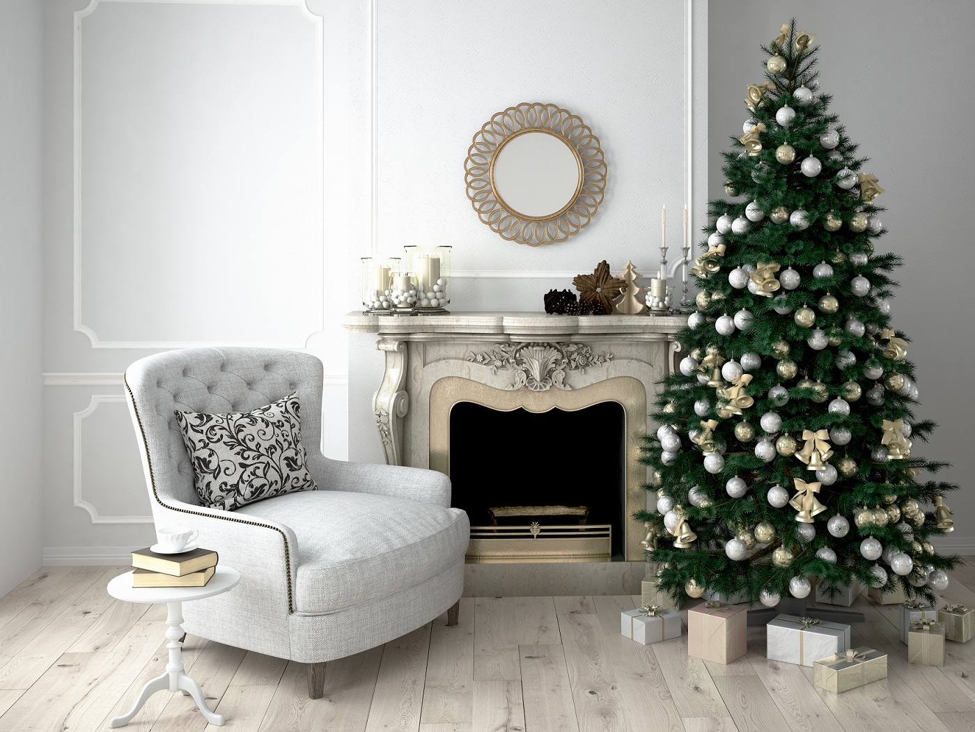 Festive Design Inspiration for Fireplace Decoration | Blog